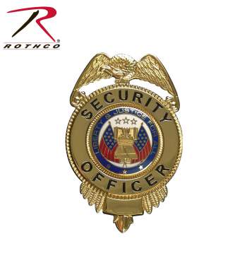 Badge, SECURITY, GLD - Ranger Outfitters