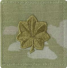 Patch, USA Rank, OCP with Velcro, O4/MAJ (2 Pack) - Ranger Outfitters